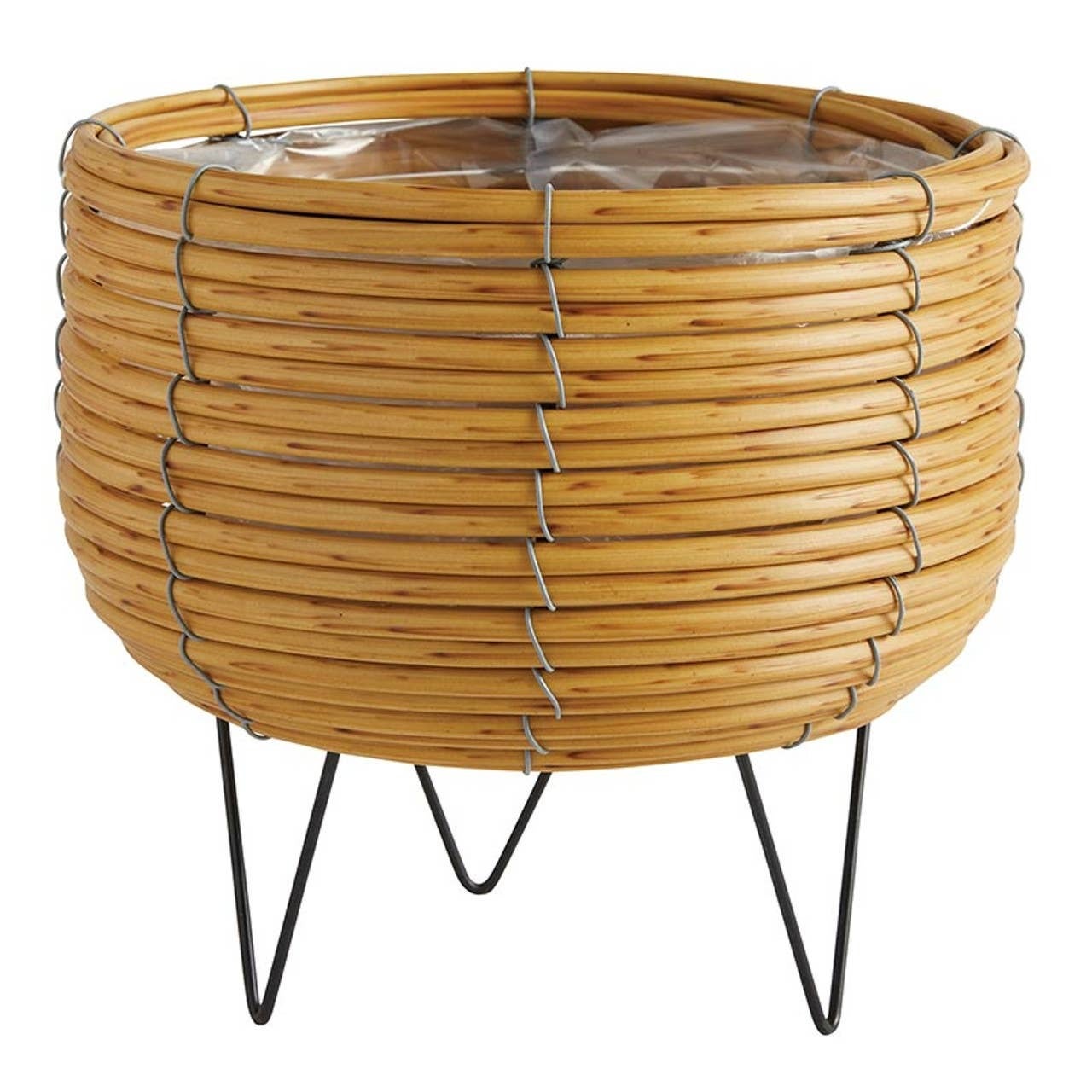 Lined Planter Wire Planter | The Root